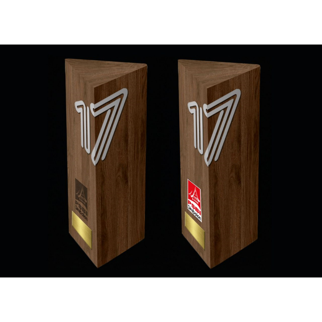 Jual Trophy Kayu Custom (Tipe-10) | Piala Kayu Custom | Plakat Kayu ...
