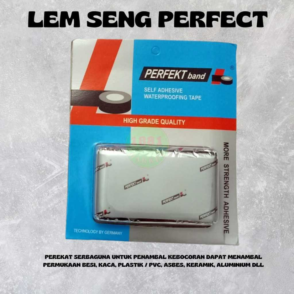 Jual LEM SENG PERFECT 1 METER / LEM SENG ALUMINIUM LEM ASBES GENTENG ...