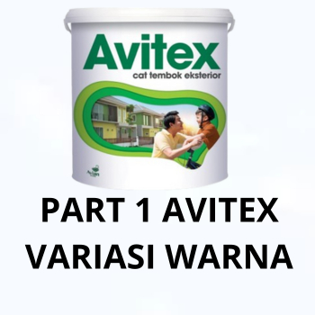 Jual CAT TEMBOK AVITEX EKSTERIOR 5KG VARIASI WARNA PART 1 | Shopee ...