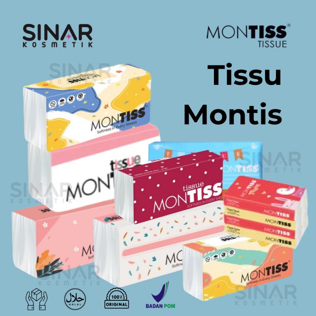 Jual Montiss Facial Tissue - Tisu Wajah | Shopee Indonesia