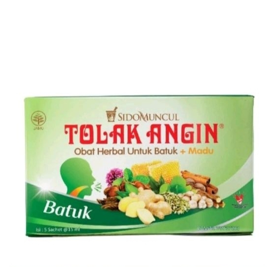 Jual TOLAK ANGIN BATUK SYRUP SIDOMUNCUL [5 Sachet x 15 ml] Batuk ...