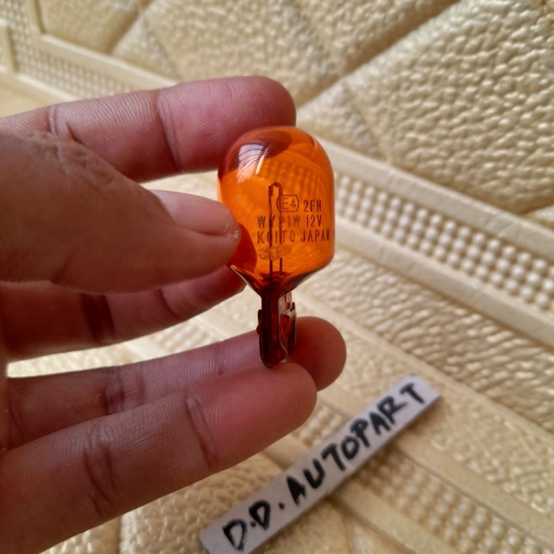 Jual bohlamp lampu sein tancap kuning universal original kaito japan ...