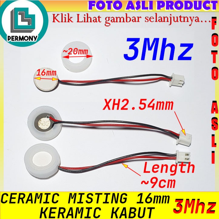 Jual Ultrasonic Ceramic 20mm 16mm Humidifier 20 16 mm Mist Maker ...