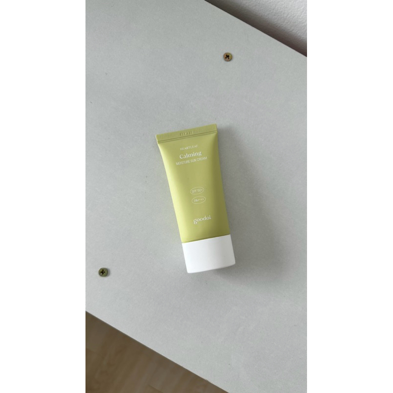 Jual GOODAL HEARTLEAF CALMING MOISTURE SUN CREAM SPF 50+ PA++++ NEW ...
