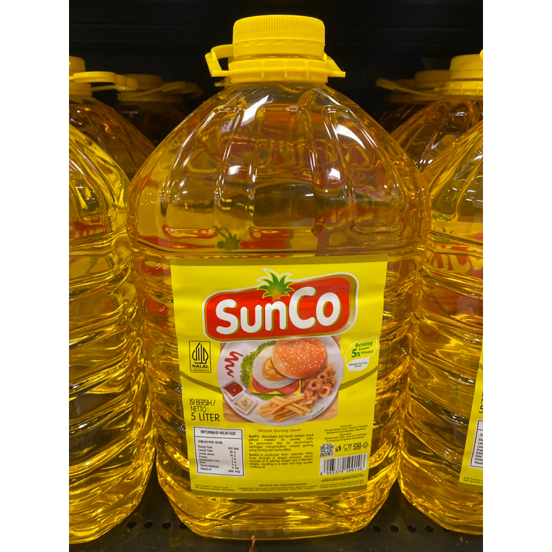 Jual Minyak Sunco Kemasan Botol 5 Liter Cantik Berkilau | Shopee Indonesia