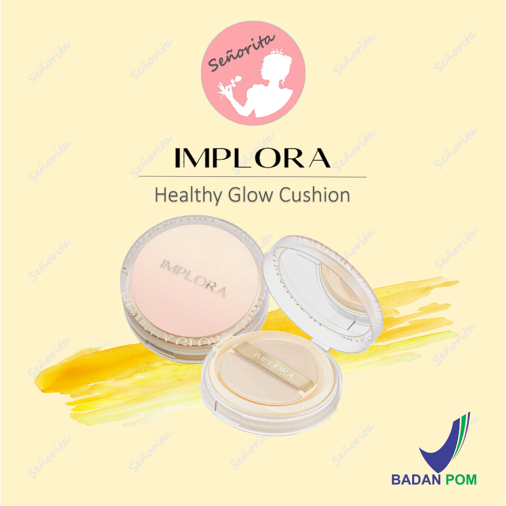 Jual IMPLORA Healthy Glow Cushion 13gr FULL | Shopee Indonesia