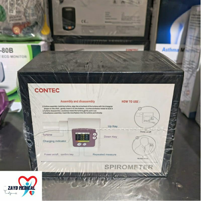 Jual SPIROMETER SP 10/ SPIROMETER CONTEC SP10 | Shopee Indonesia
