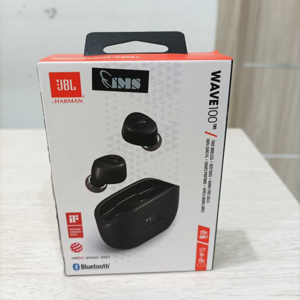 Jual JBL Wave 100 TWS (BLACK) | Shopee Indonesia