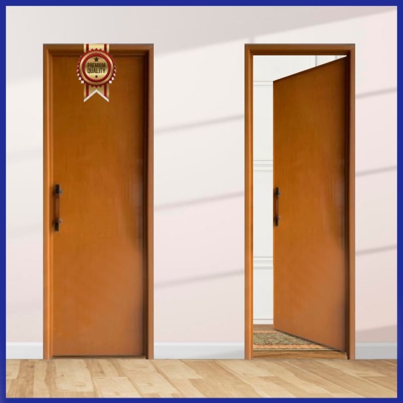 Jual Pintu Kamar Mandi PVC Plastik Tebal Premium Estetik Untuk Desain ...