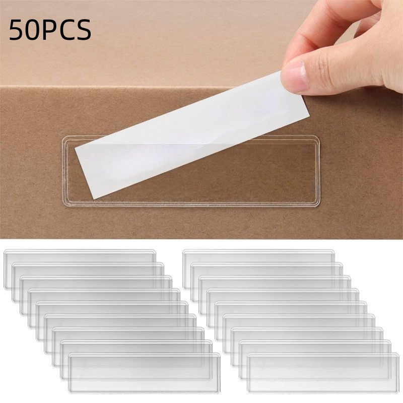 Jual 50PCS/SET 11*3CM Label Display Harga Self-Adhesive Tag Holder ...