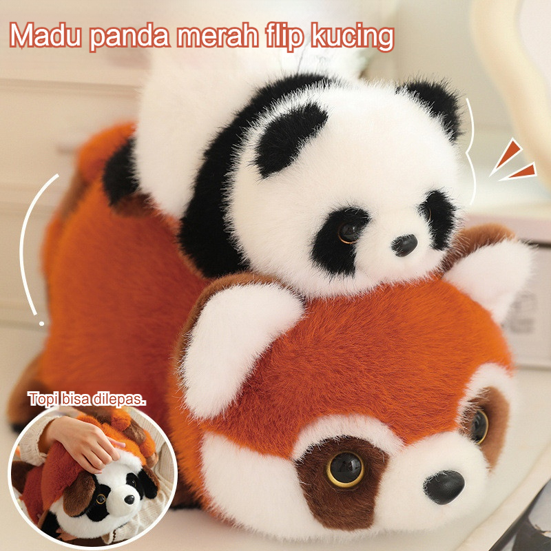 Jual [Ready] Boneka Panda Bisa Dibalik boneka mewah Boneka panda yang ...