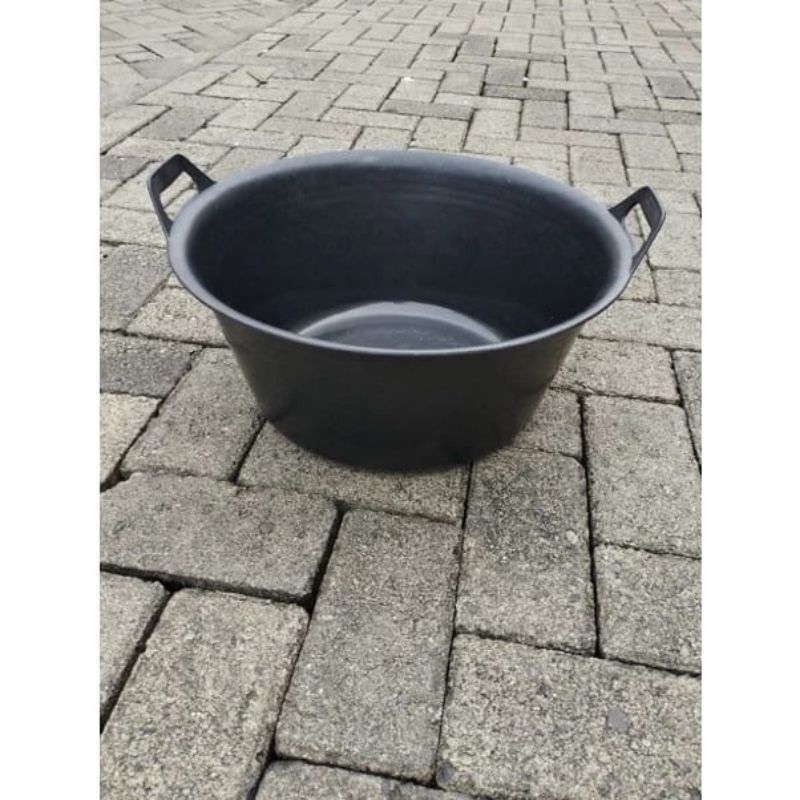 Jual BASKOM KUPING HITAM SEDANG 36CM ANTI PECAH / BASKOM COR / BASKOM ...