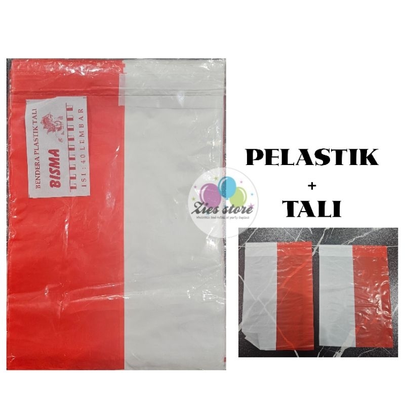 Jual Banner / bendera plastik merah putih HUT RI / DIRGAHAYU RI ...