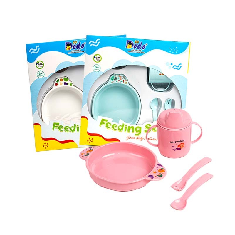 Jual [BEBIBELLE] Dodo Feeding Set 001 / Tempat Makan Bayi DODO DAC074 ...