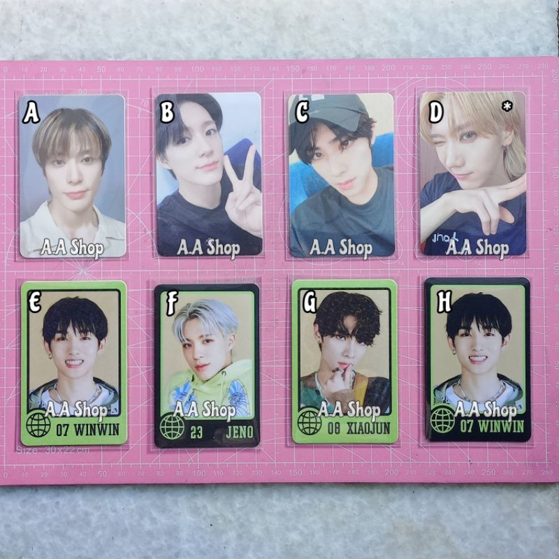 Jual Ready Special Trading Card Green ver NCT Union Photocard Selca Ten ...