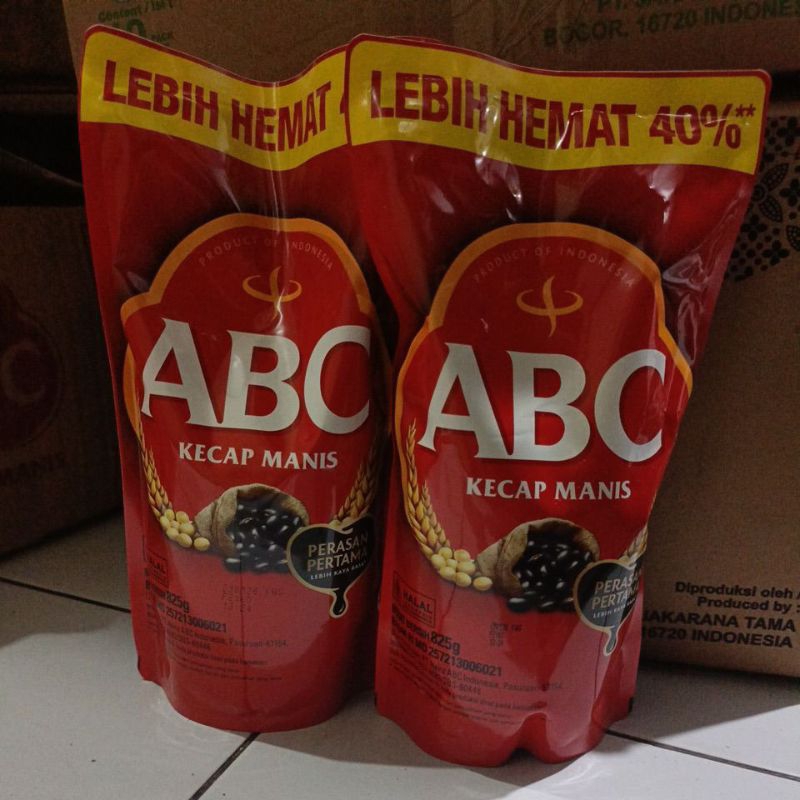 Jual KECAP ABC 825 gr EXP 2026 KECAP MANIS 825 ML | Shopee Indonesia