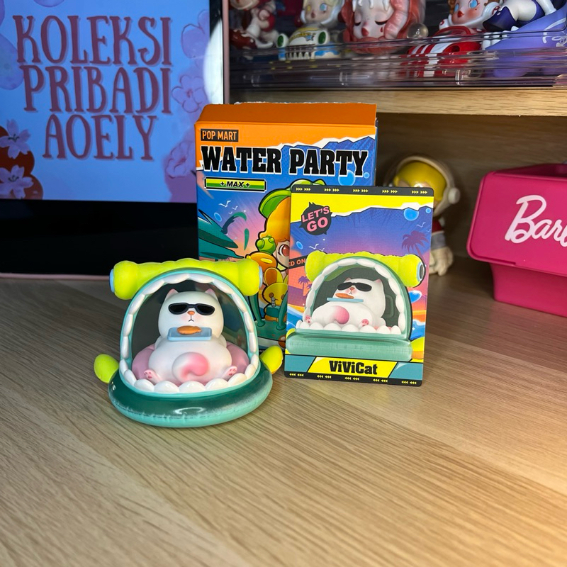 Jual POP MART Water Party Series - ViVicat | Shopee Indonesia