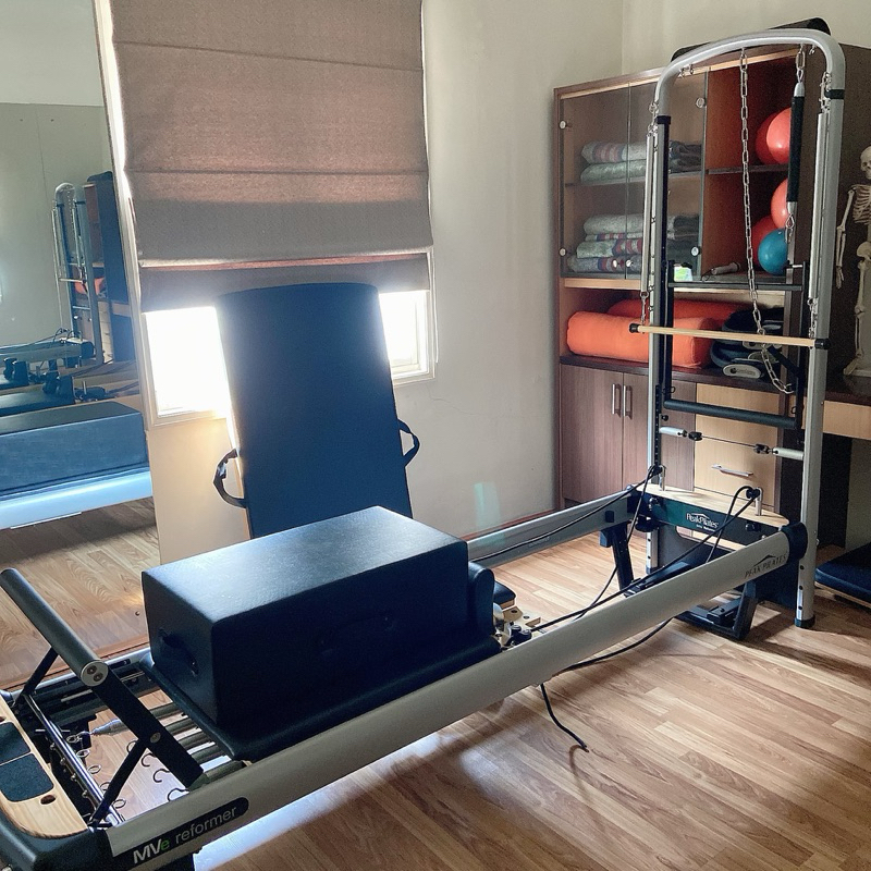 Jual Pilates Reformer plus Tower lengkap, buatan USA, preloved, merk ...