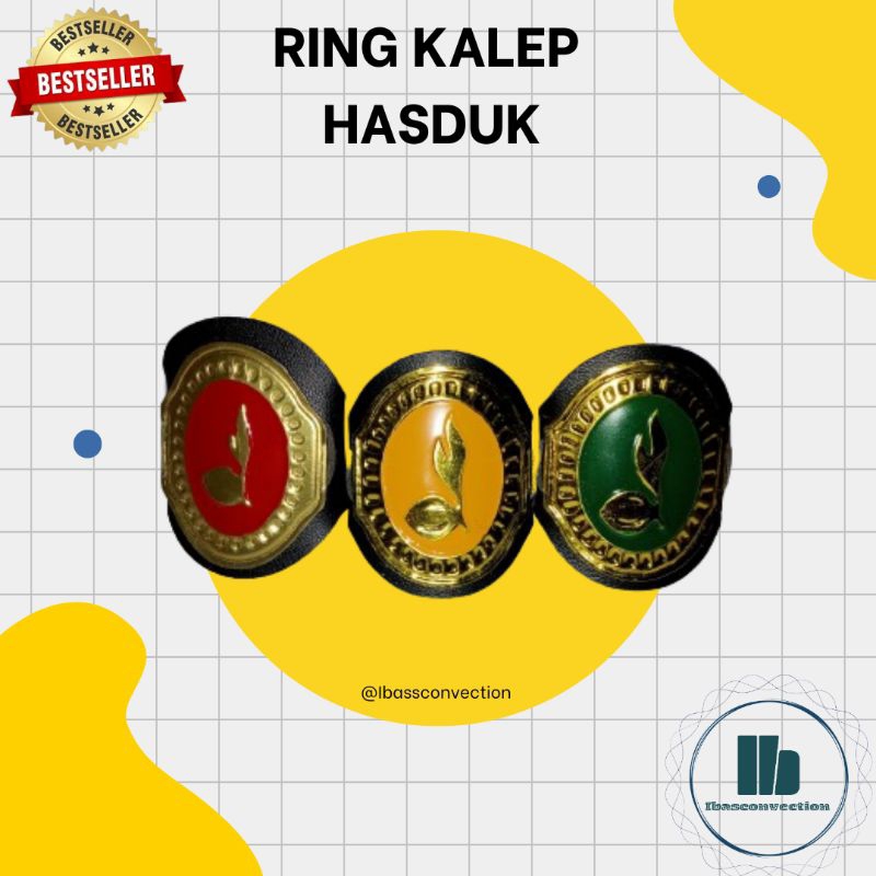 Jual Ring Kolong Hasduk Kalep Merah Kuning Hijau Wosm Bahan Premium ...