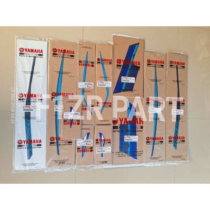 Jual STRIPING GRAPHIC JUPITER MX KING BIRU 2022 MX KING 2022 2023 2024 ...