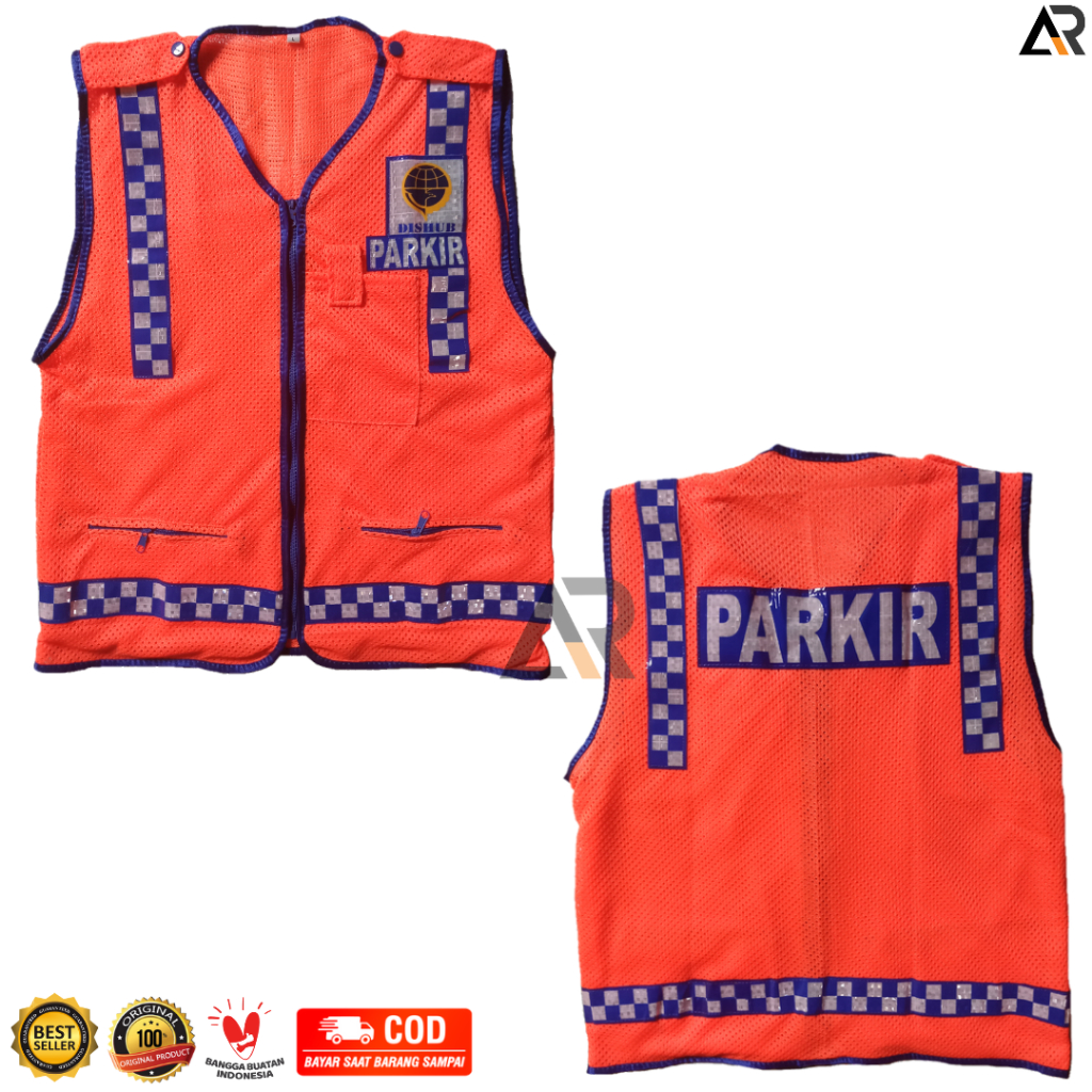 Jual Rompi Parkir/Rompi Lapangan/Rompi pria/Rompi Bodyvest/Rompi jaring ...
