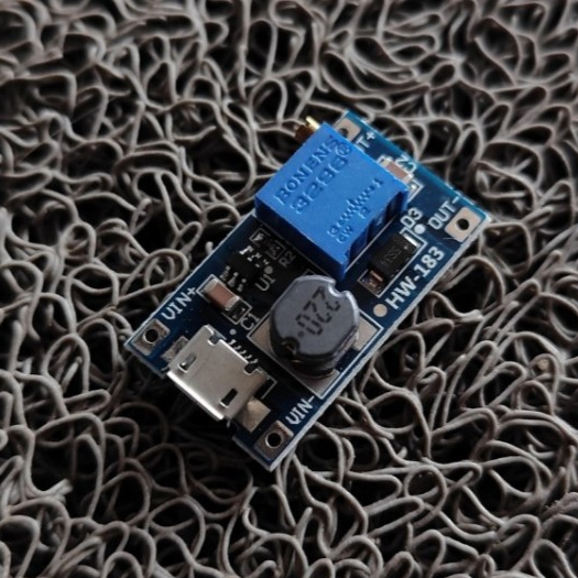 Jual MT3608 Micro USB 2A Step Up Boost Converter Module Mini Power ...