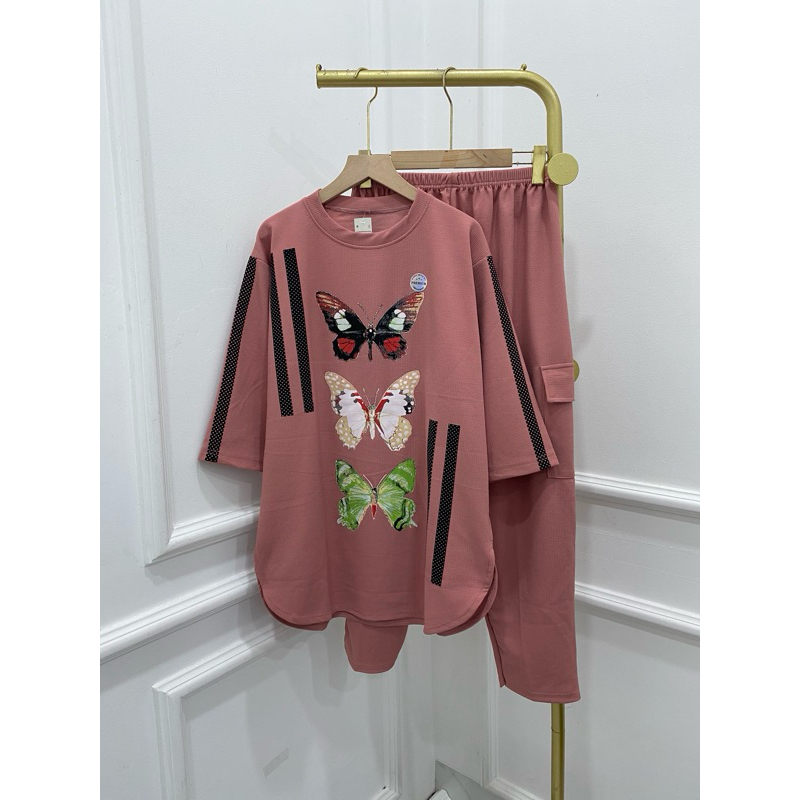 Jual STELAN KNIT SETCEL MURAH CARGO MOTIF JUMBO HALUS LEMBUT XXL KARET ...