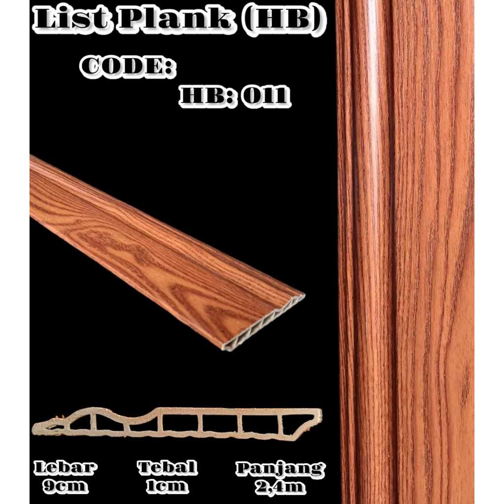 Jual LIST PVC/PLINT LIST PLANK/SKIRTING LIST LANTAI KAYU LANTAI VINYL 2 ...
