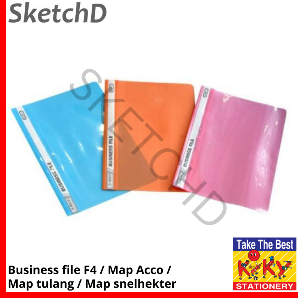 Jual Business File folio Kiky Map tulang Acco Snelhekter plastik ...