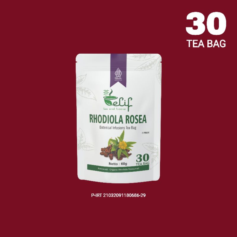 Jual ELIF TEA AND TISANE Rhodiola Rosea Tea | Super Adaptogen Herbs ...