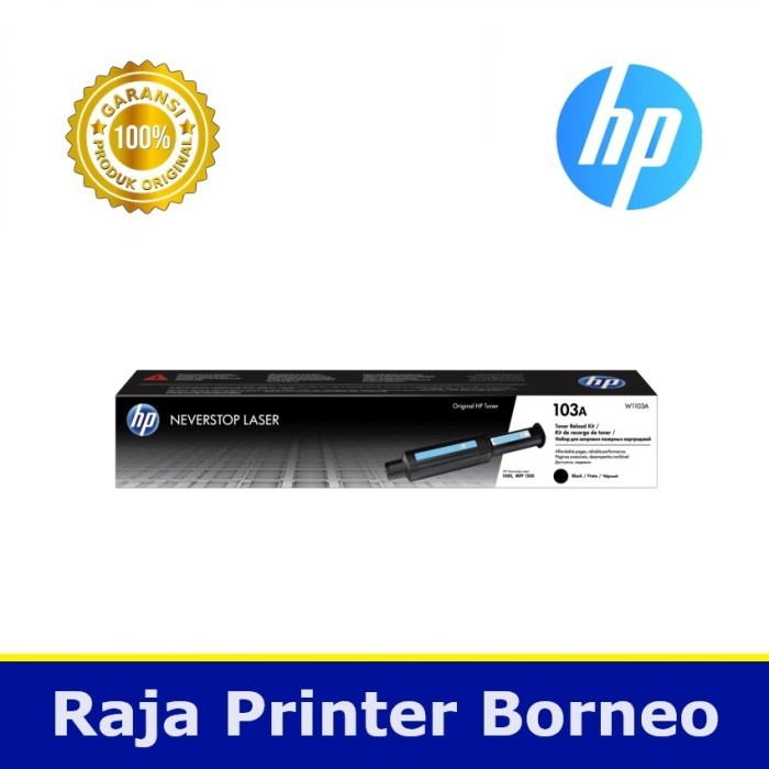 Jual Tinta Toner HP 103A Cartridge Printer Laserjet Black Hitam 103 A ...