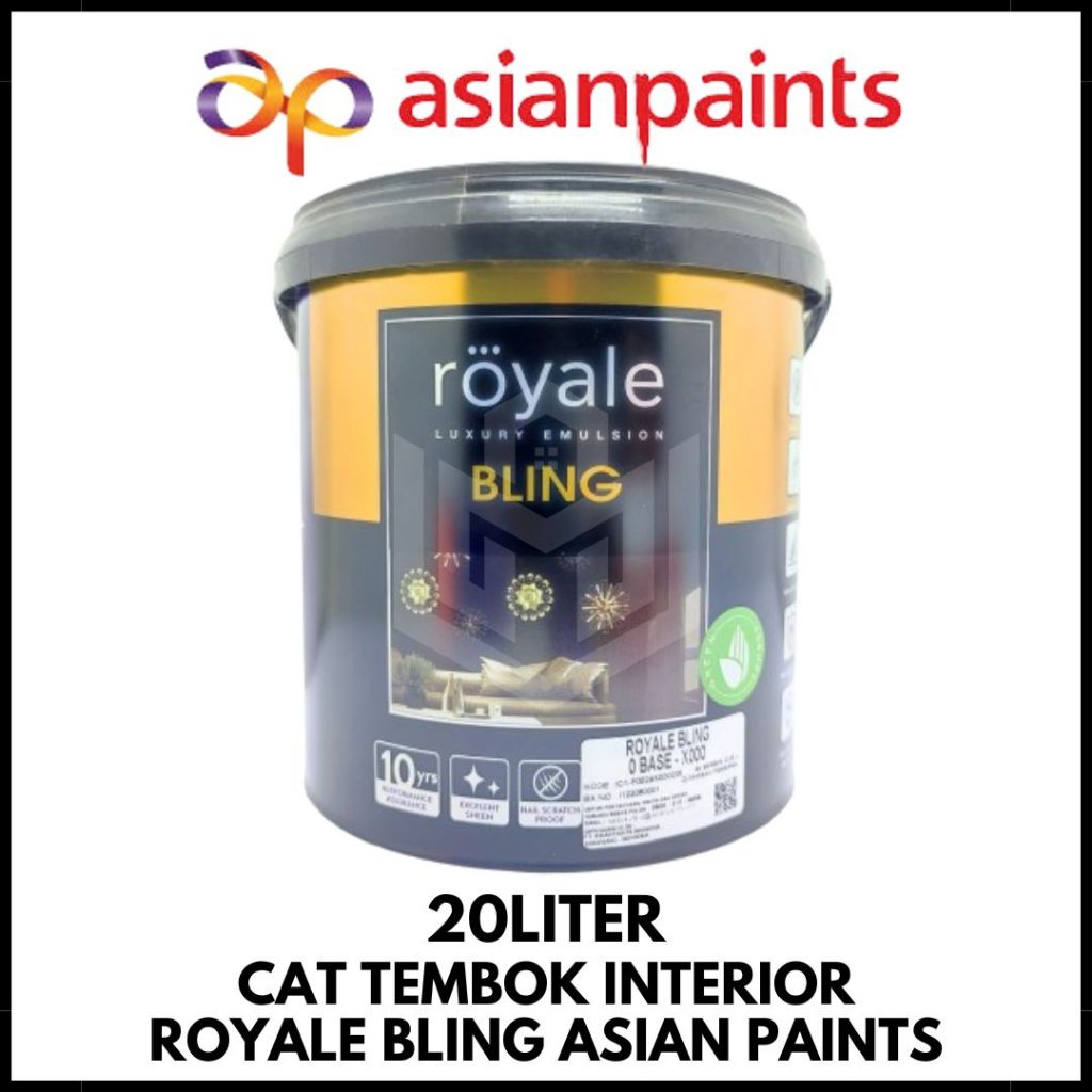 Jual Cat Tembok Interior Royale Bling Asian Paints 20Liter Rosy Glow ...
