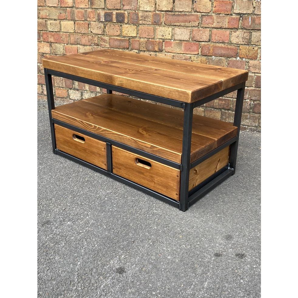 Jual Meja Tamu Model Laci Kayu Jati | Meja Industrial Desain Modern ...