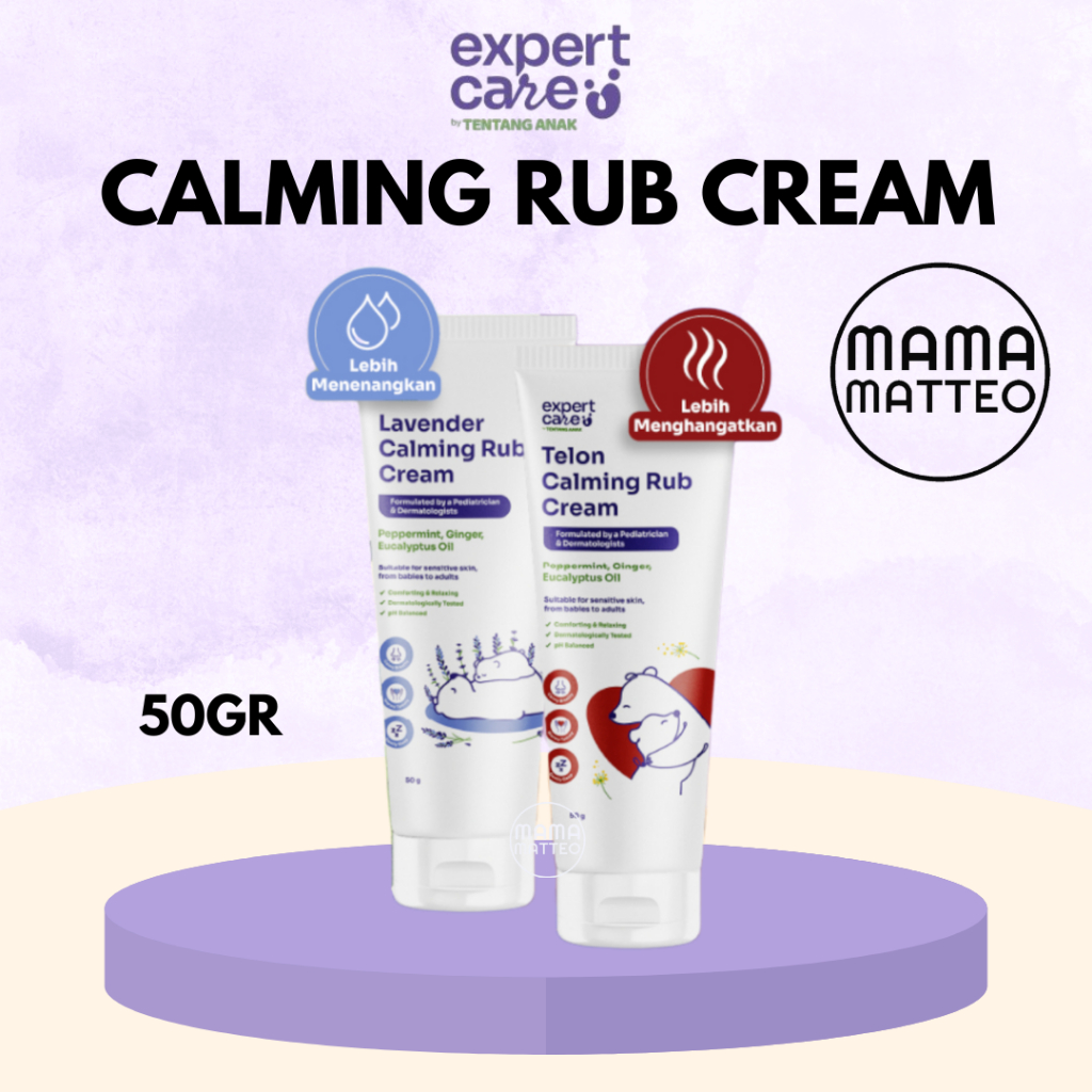 Jual EXPERT CARE Calming Rub Cream 50gr / Aroma Lavender Telon Cream ...