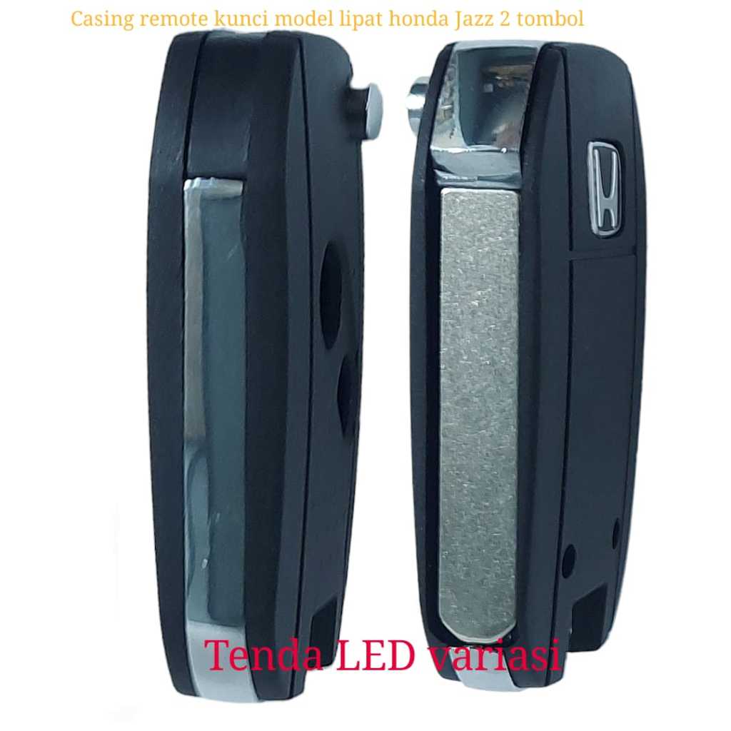 Jual Casing remote kunci Flip KEY model lipat 2 tombol HONDA JAZZ ...