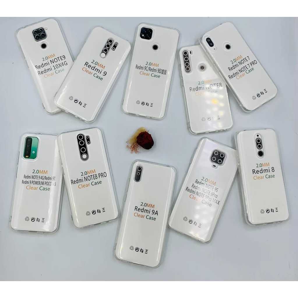 Jual CLEAR CASE SILICONE TEBAL 2.0MM REDMI 14C 13 A3 13C 12C/11A 6 12 7 MI 12 MI 13T NOTE 13 ...