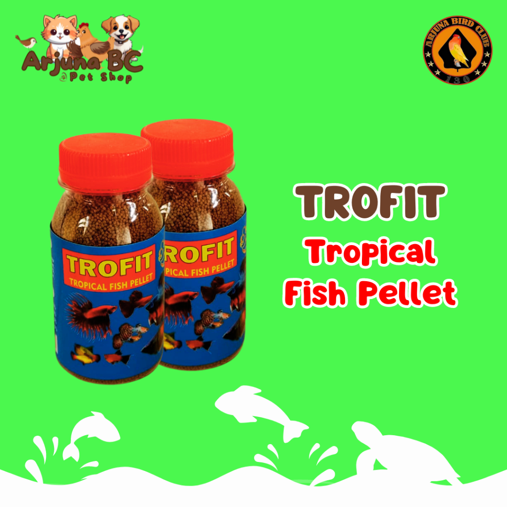 Jual Trofit (Tropical Fish Pellet) Pelet Ikan Cupang dan Ikan Hias ...