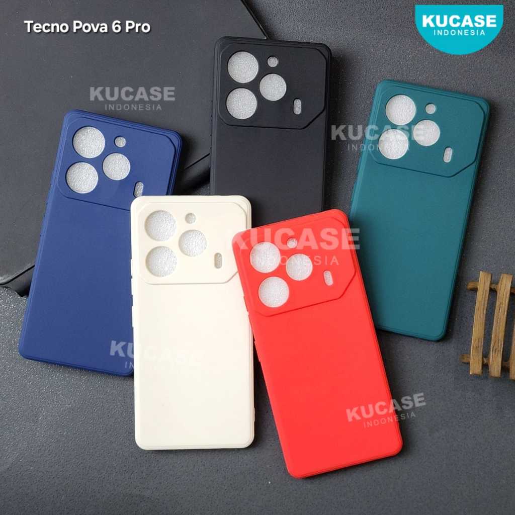Jual Tecno Pova 6 Tecno Pova 6 Pro Softcase Macaron Square Polos Case ...