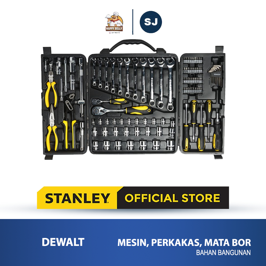 Jual Stanley Hand Tool Multi Set / Alat Perkakas Set 110pcs STMT81243 ...