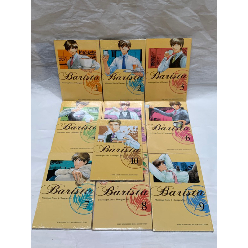 Jual Barista by Muronga Kumi & Hanagata Rei FULLSET (1-10 END) | Shopee ...