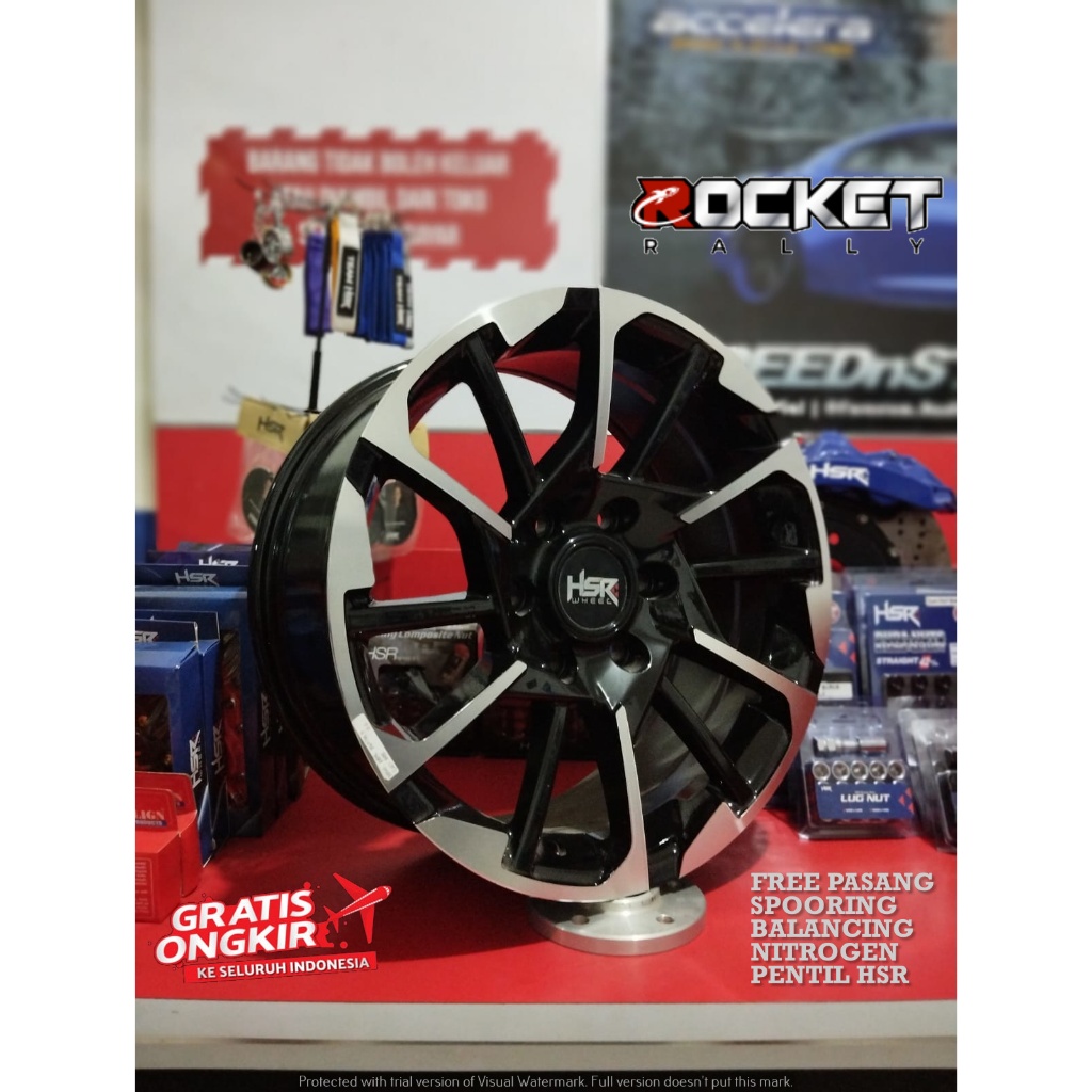 Jual Velg Mobil Fortuner Hardtop Hilux Strada Dmax Pajero HSR HOLLO ...