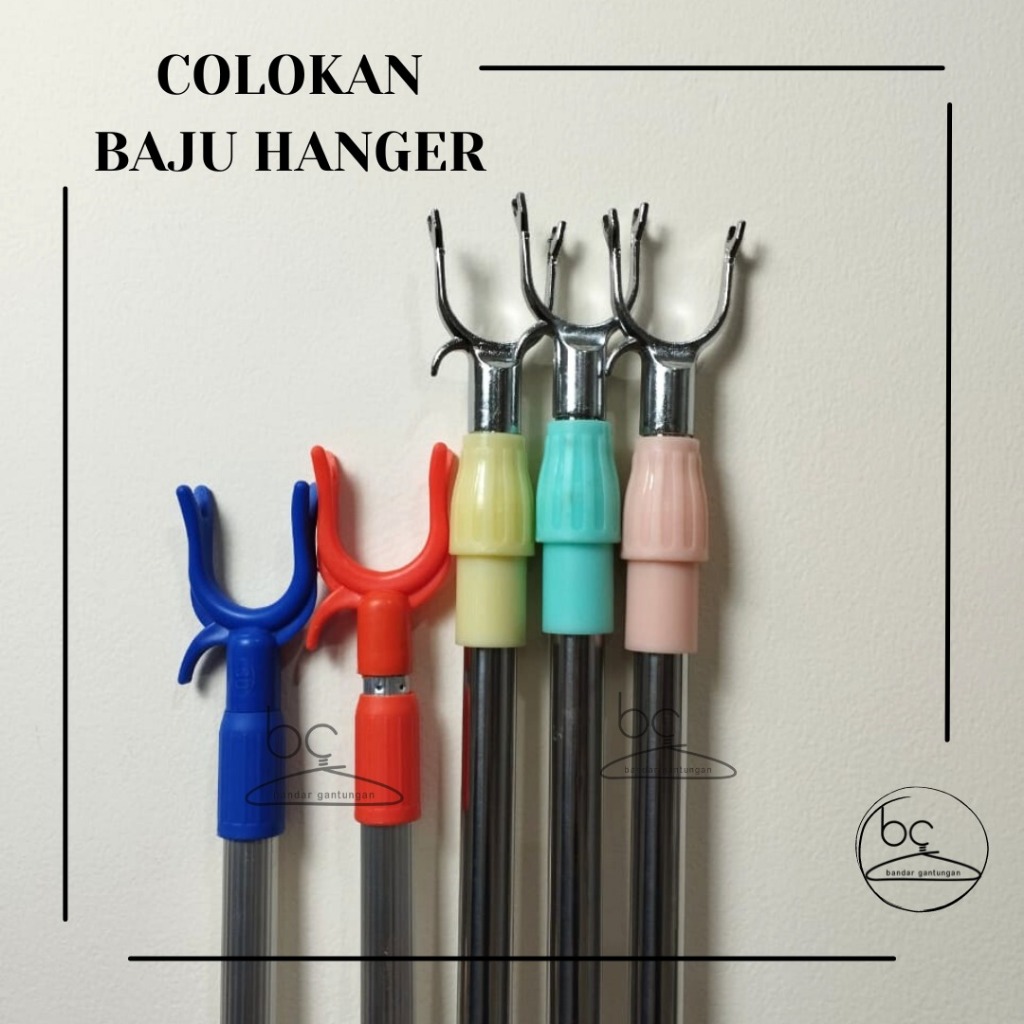 Jual Tongkat Baju / Sodokan Baju /Galah Tongkat Hanger Aluminium ...