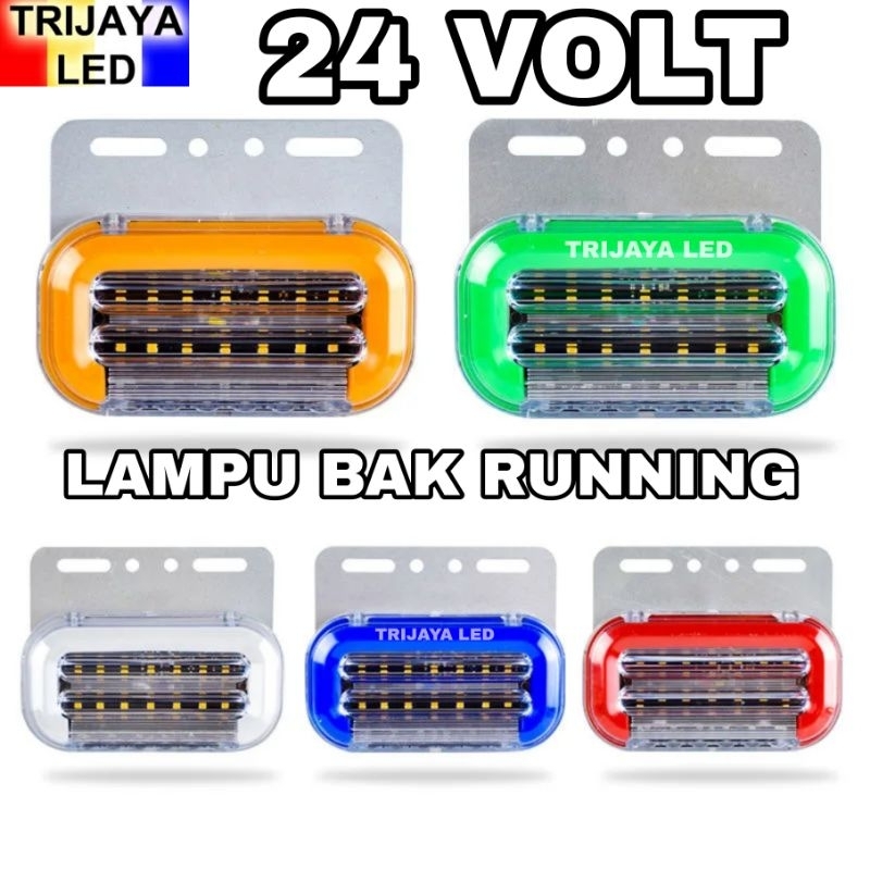 Jual Lampu Kolong Modul Bak Samping LED Sen Running Flash SMD Plasma Supersonic 24 Volt COB ...