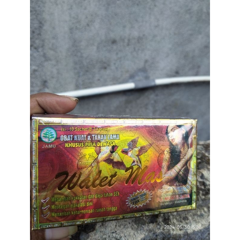 Jual Kapsul lelaki WALET MAS (ORIGINAL) | Shopee Indonesia