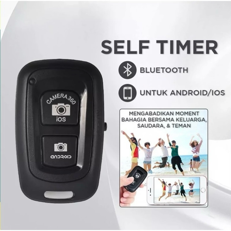 Jual Remote Bluetooth Kamera HP / Remote Shutter Camera Selfie ...