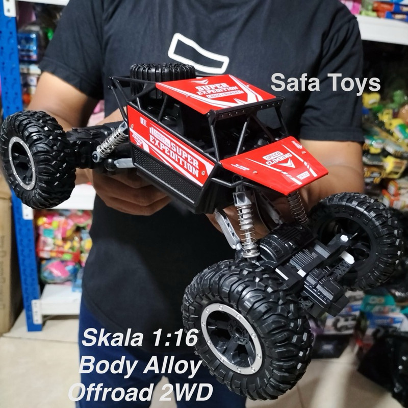 Jual Mobil RC Off-road Extreme Climbing Rock Crawler Scale 1:16 Body ...