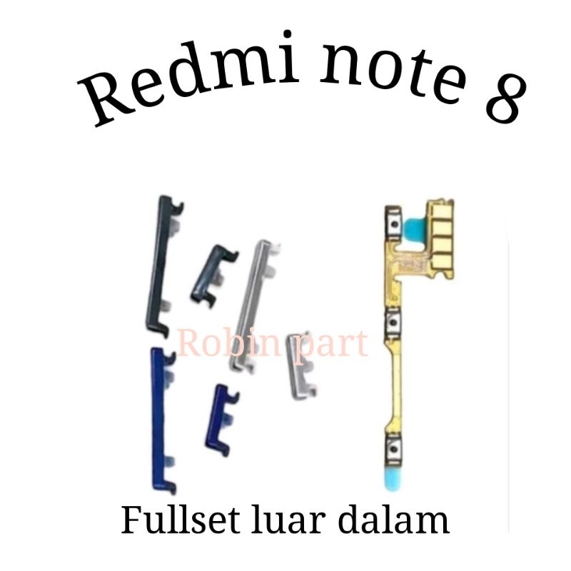 Jual Tombol set flexibel on of volume Redmi note 8 | Shopee Indonesia