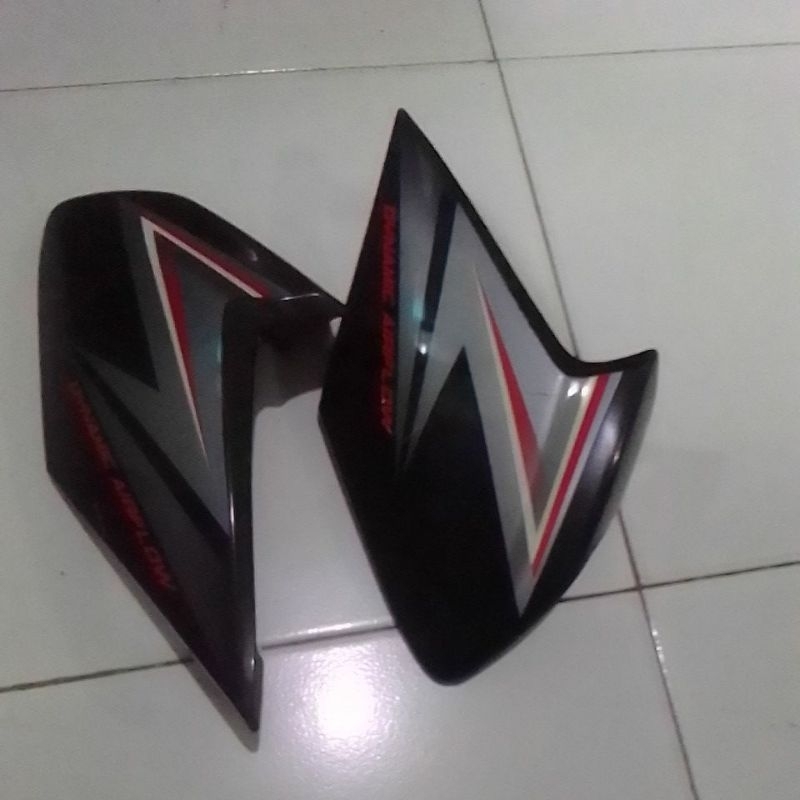 Jual cover sayap tangki Honda Verza hitam original | Shopee Indonesia