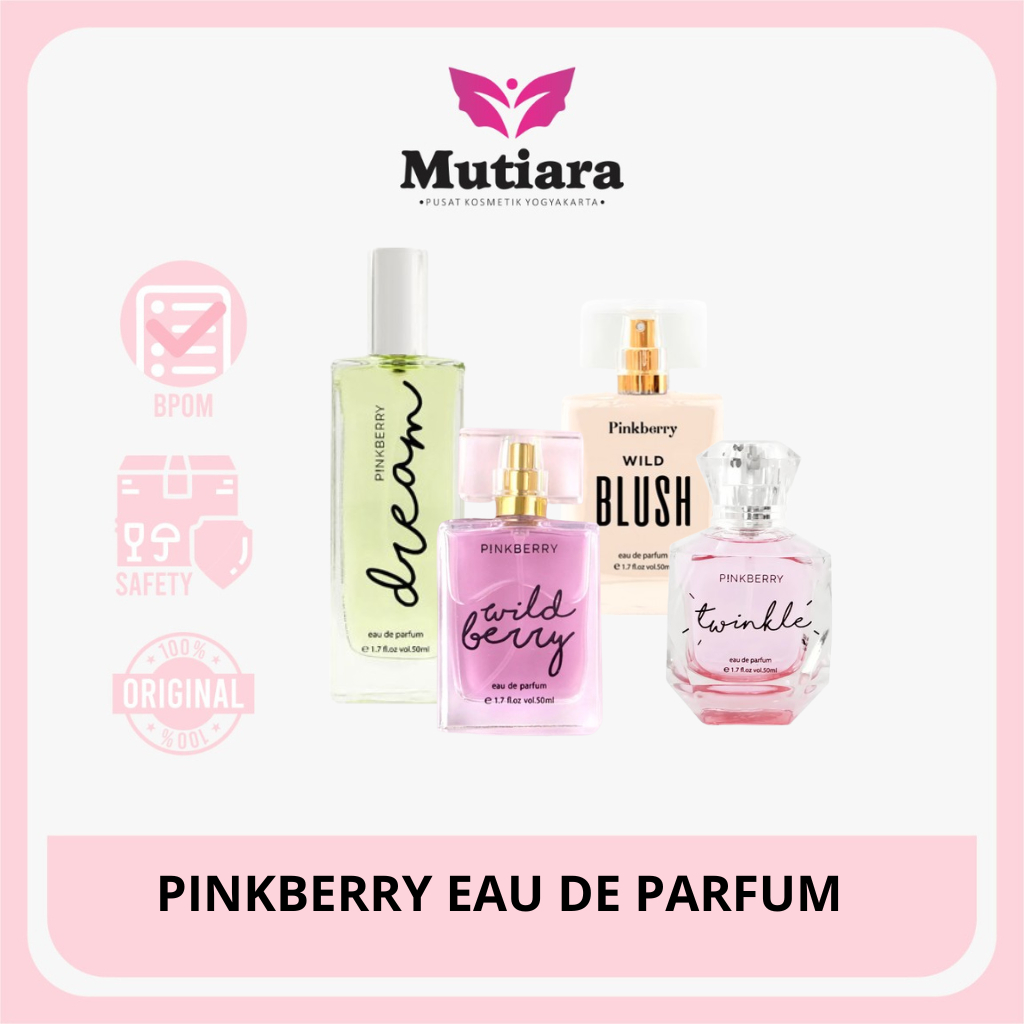 Jual PINKBERRY EAU DE PARFUM 50ML | Shopee Indonesia