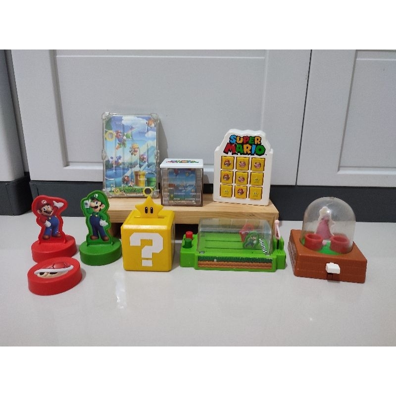 Jual Happy Meal McDonalds Super Mario Bros Game set | Shopee Indonesia